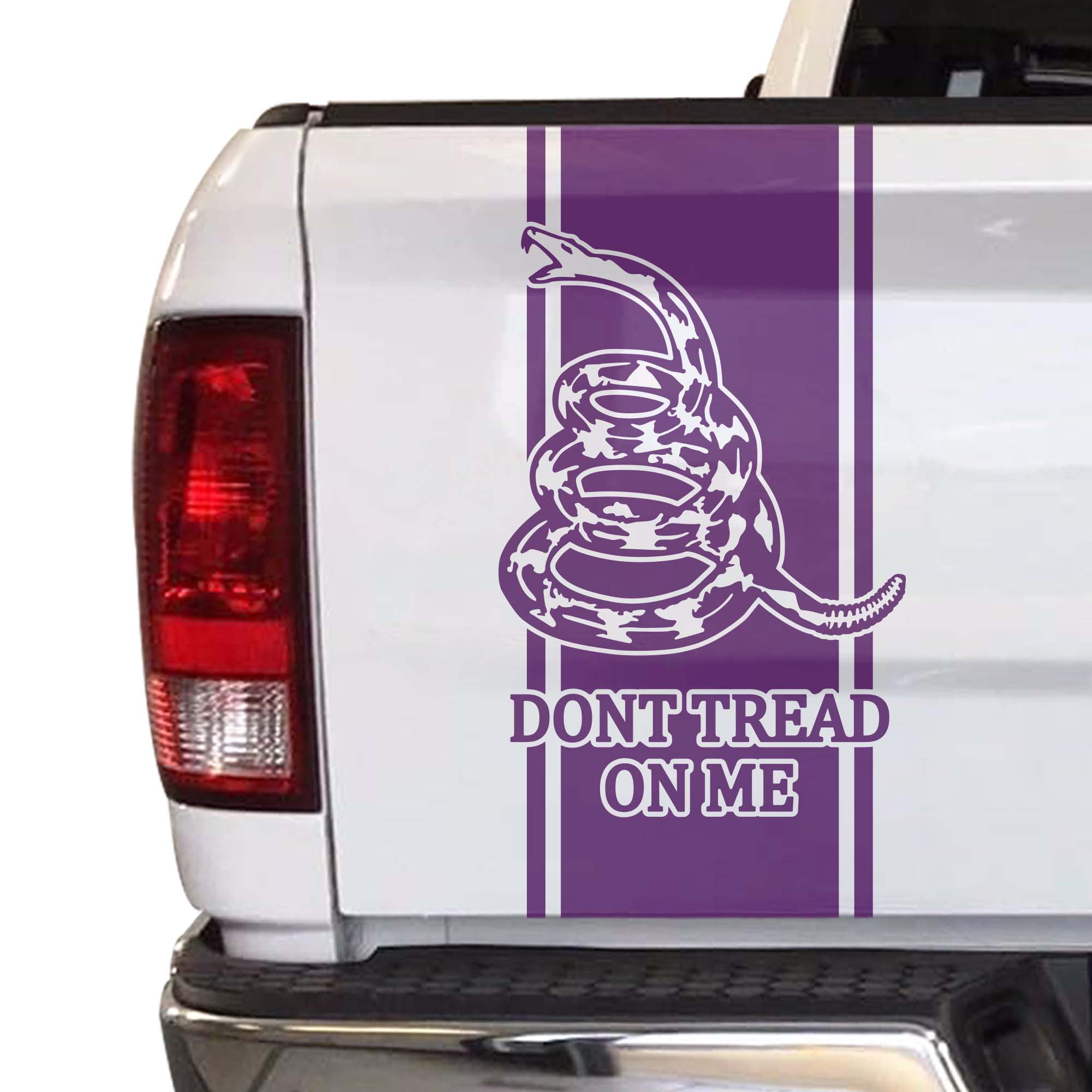 Dont Tread On Me Gadsden Flag Truck Tailgate Vinyl Decal Sticker ...