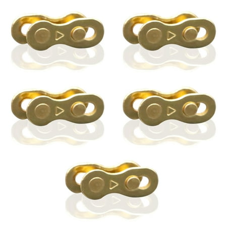 10 Pieces Bicycle Quick Link Chain Connectors 3 1 4 Reusable Missing 6 ...