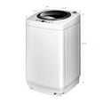 Giantex Portable Washing Machine, 2-in-1 Full-Automatic, 8 lbs Capacity ...