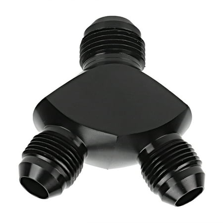 Block Fitting Adapter AN10 10AN To AN6 6AN Aluminium Male Flare Y Block ...