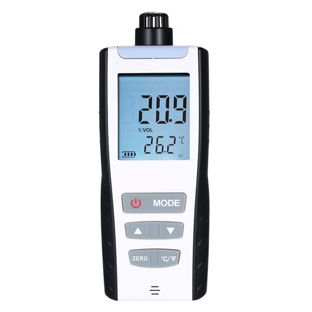 High Oxygen Meter Portable Oxygen(O2) Concentration Detector with LCD ...