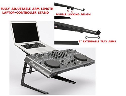 CedarsLink Heavy Duty Studio Controller And Laptop Computer DJ Rack ...