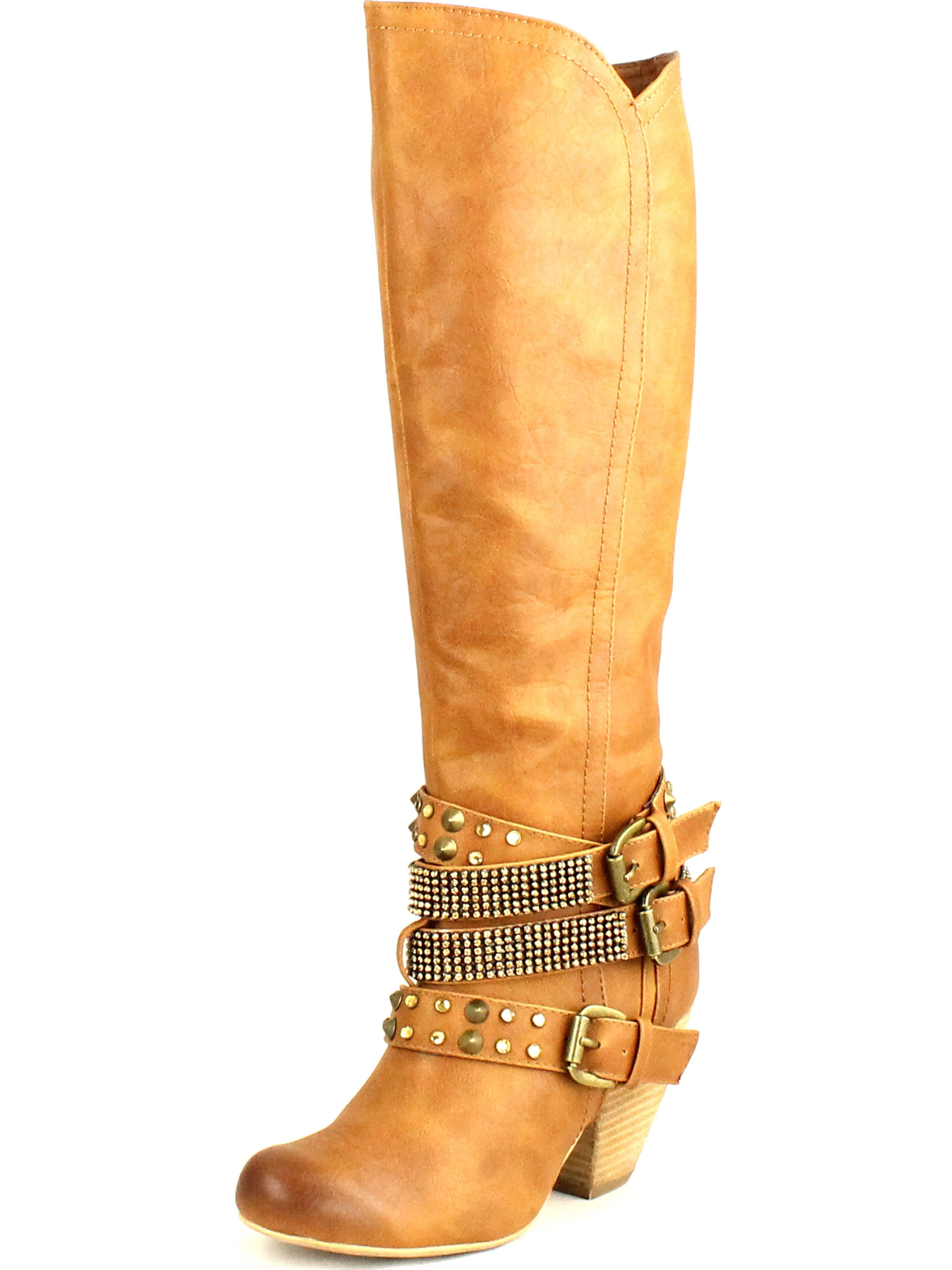 Not Rated - Not Rated Womens Cocktail Queen Riding Boots - Walmart.com ...