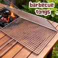 1pc Portable Foldable Stainless Steel Grill Basket, Multi-Use Barbecue ...