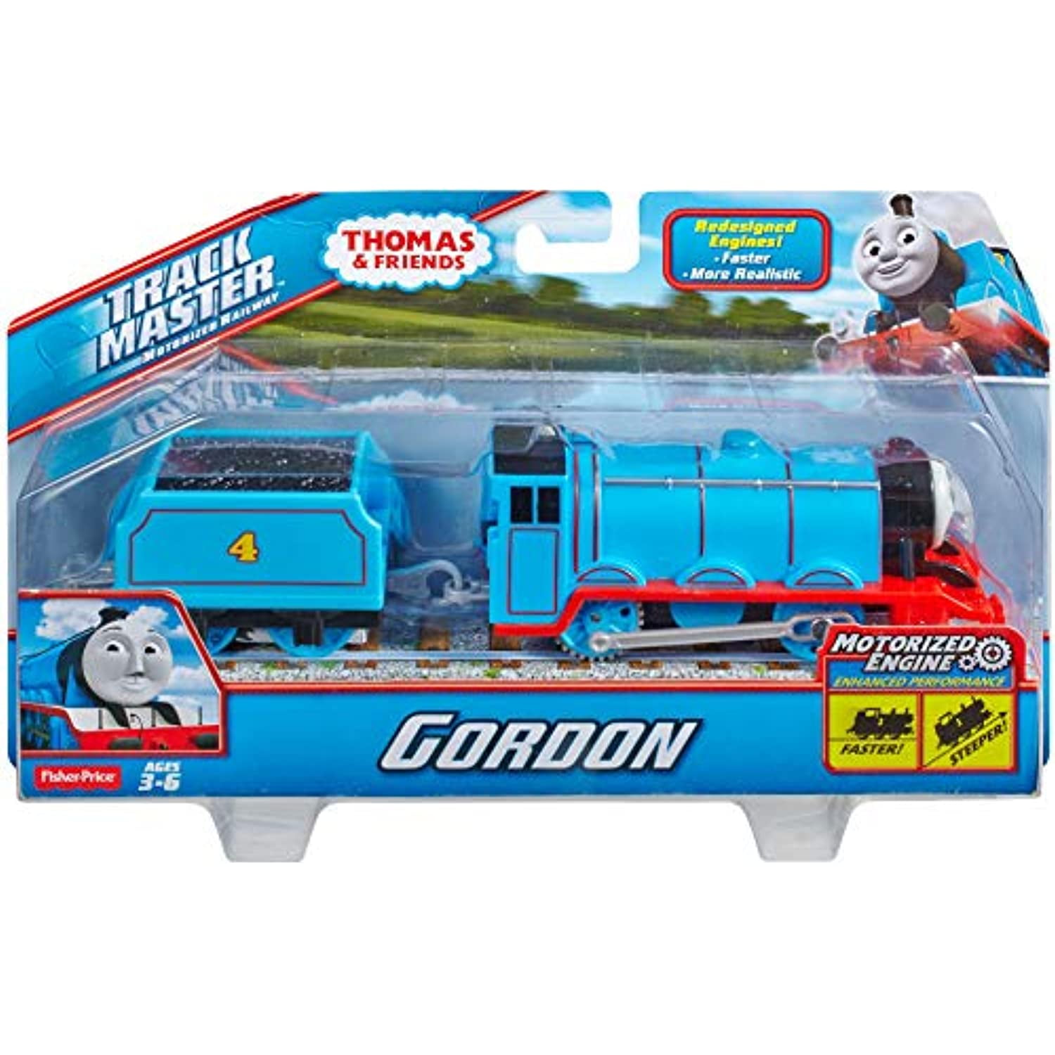 Fisher-Price Thomas & Friends TrackMaster Motorised Gordon Engine by ...