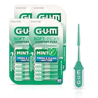 GUM Original Soft-Picks, Interdental Toothpicks with Bristles, Dentist ...
