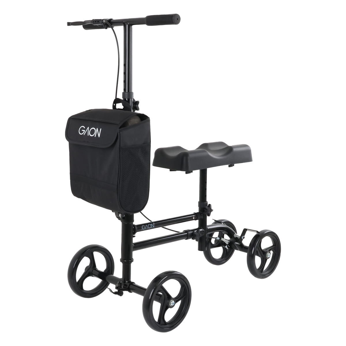Andadera Tipo Scooter para Adulto con Soporte para Pierna con Apoyo en Rodilla Estructura de ...