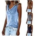 2026 European And Border Women's Sleeveless V Neck Gold Velvet Vest ...