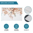 Fall Leaves Placemats Set of 2, Cotton Linen Fabric Place Mats ...