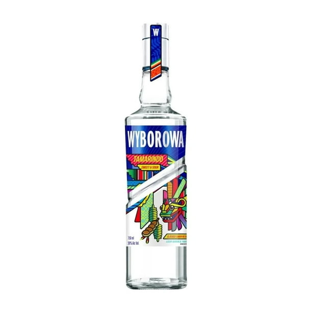 Pack de 6 Vodka Wyborowa Tamarindo 750 ml | Bodega Aurrera en línea