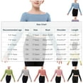 BLNVKOP Children's Solid Color Long Sleeved Casual Sports Dance Long ...