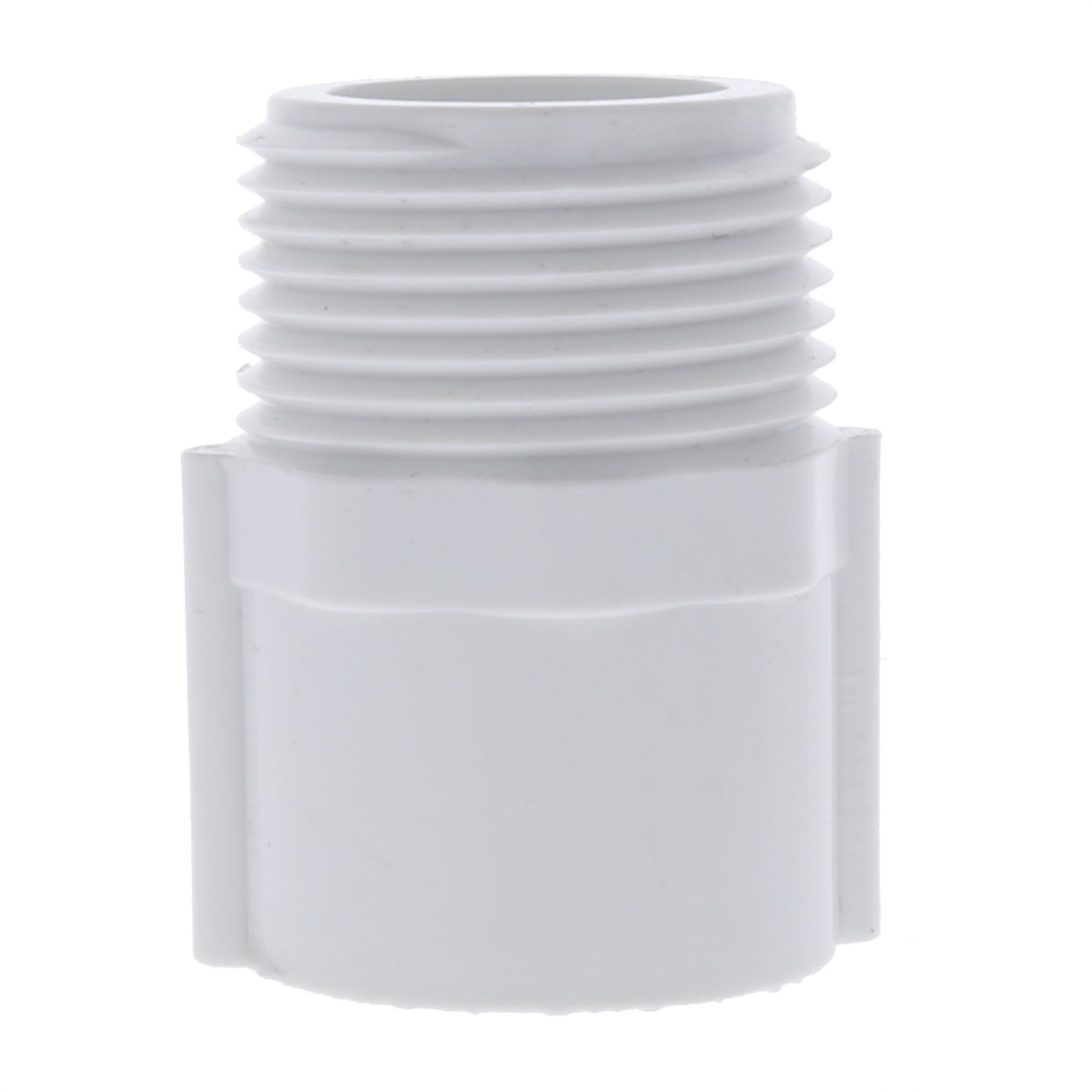 Schedule 40 PVC MPT x Slip Reducing Adapter-MPT Size:1"-Slip Size:3/4 ...