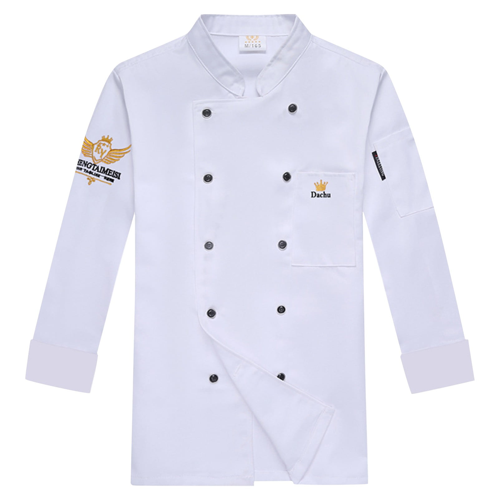 Uniforme de Chef Manga Larga Unisex Catering Ropa de Trabajo Uniforme ...