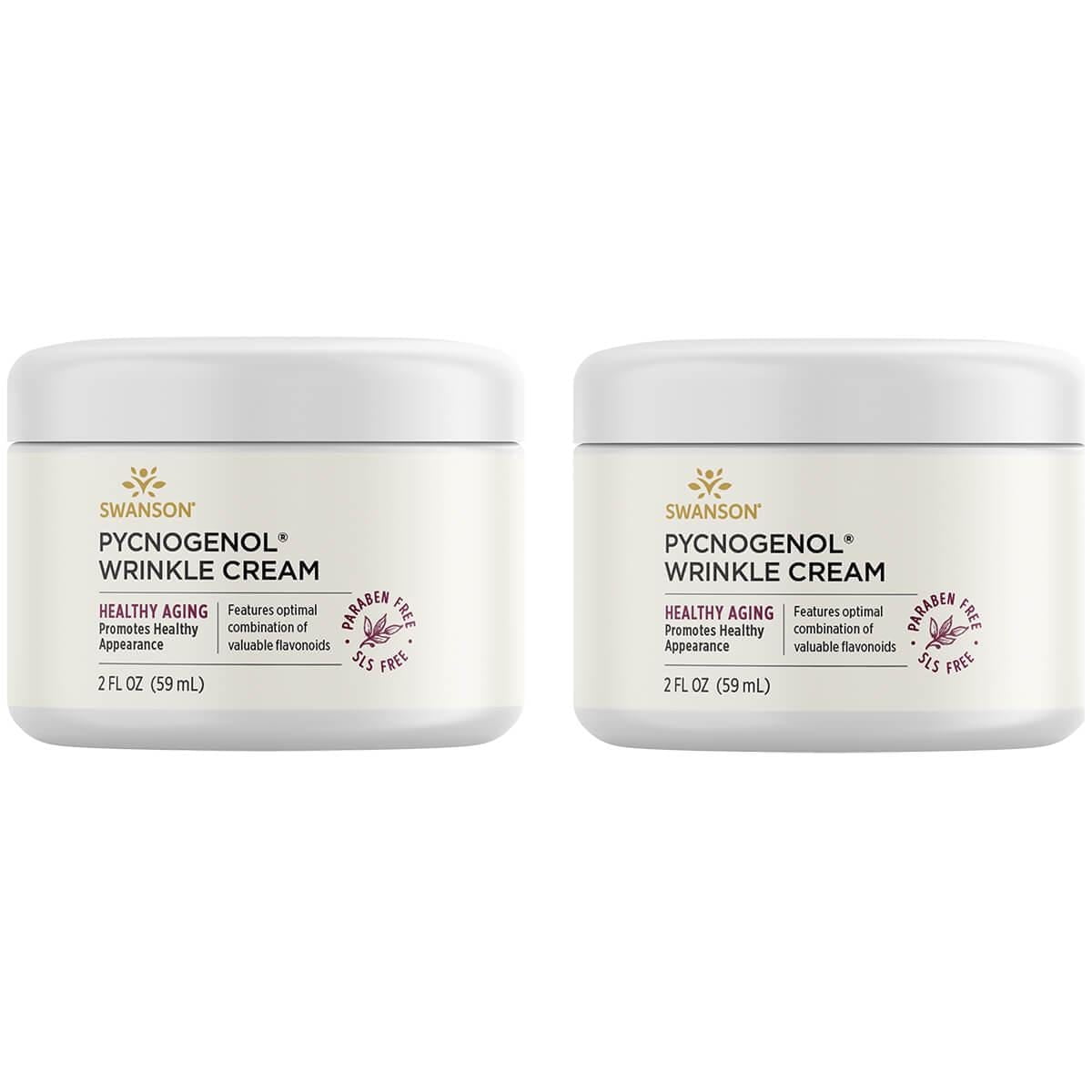 Swanson Pycnogenol Wrinkle Cream 2 fl oz Cream 2 Pack - Walmart.com