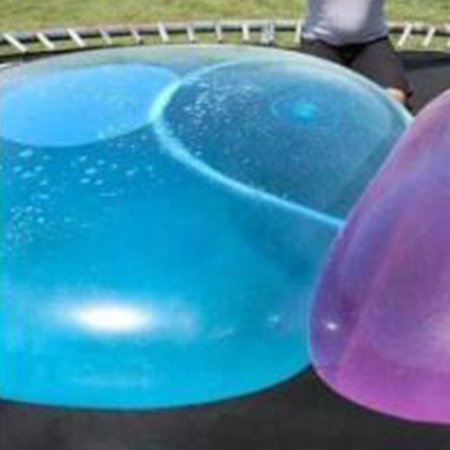 [Big sale] Transparent bubble ball inflatable ball blue trumpet can ...