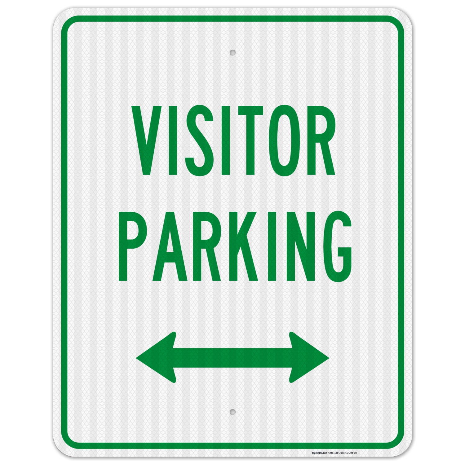 Visitor Parking Sign, No Parking Sign, - Walmart.com