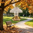 Bird Feeder Rain Guard Outdoor Hanging Plastic Dome Cover, Transparent ...