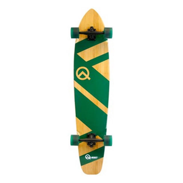 Quest 44-inch Mega Cruiser Bamboo and Maple Longboard Skateboard QT ...
