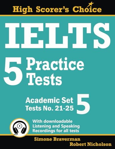 Pre-Owned Ielts High Scorer's Choice IELTS 5 Practice Tests, Academic ...