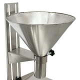 INTBUYING Stainless Steel Feeding Hopper 5MM with Support Stand Manual ...