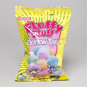 Charms Fluffy Stuff Cotton Candy, Carnival Mix Bulk Pack of 48 ...