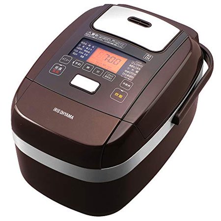 Iris Ohyama Pressure IH Rice Cooker 5.5 Go Brown Pressure IH Type Rice Cooker Brand Cooking ...