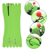 BUZIFU 30 PCS Fishing Winding Line Board Plate Spool Fishing Leader ...