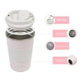 Aquaphile Travel Coffee Cup Leak proof Insulated Reusable Travel Coffee ...