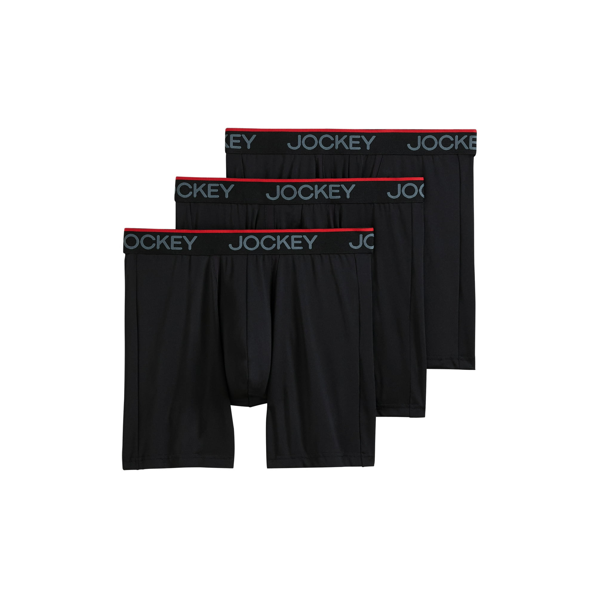 Click here for Jockey Mens Chafe Proof Pouch Microfiber 6 Boxer B... prices