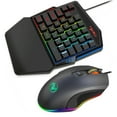 HMPEAIIY V100-2+A866 Keyboard Set 35 Keys Mini USB Wired Keyboard+ ... HMPEAIIY V100-2+A866 Keyboard Set 35 Keys Mini USB Wired Keyboard+ ...