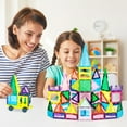 EverPlay Magnetic Building Blocks for Kids, 61 PC Tile Set, STEAM Learning Toy - Walmart.com