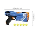 Nerf Rival Team Blue Kronos XVIII-500 Blaster with High-Impact Rounds ...