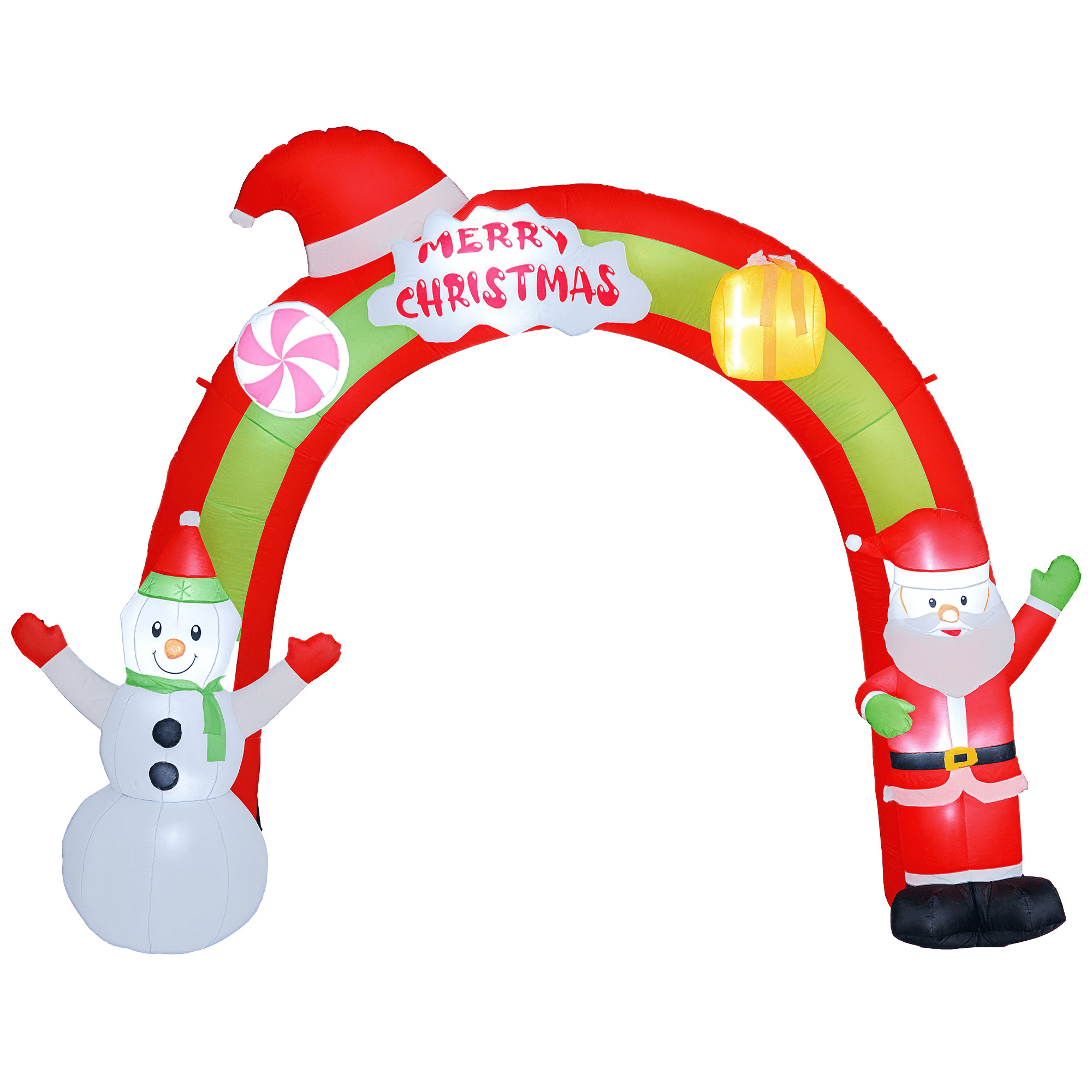 Click here for Outsunny 10 Christmas Inflatable Archway With Led... prices
