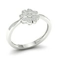 Floral Pave Set Women's Engagement Ring For Her Gift 1.8 Ct Diamond 14K ...