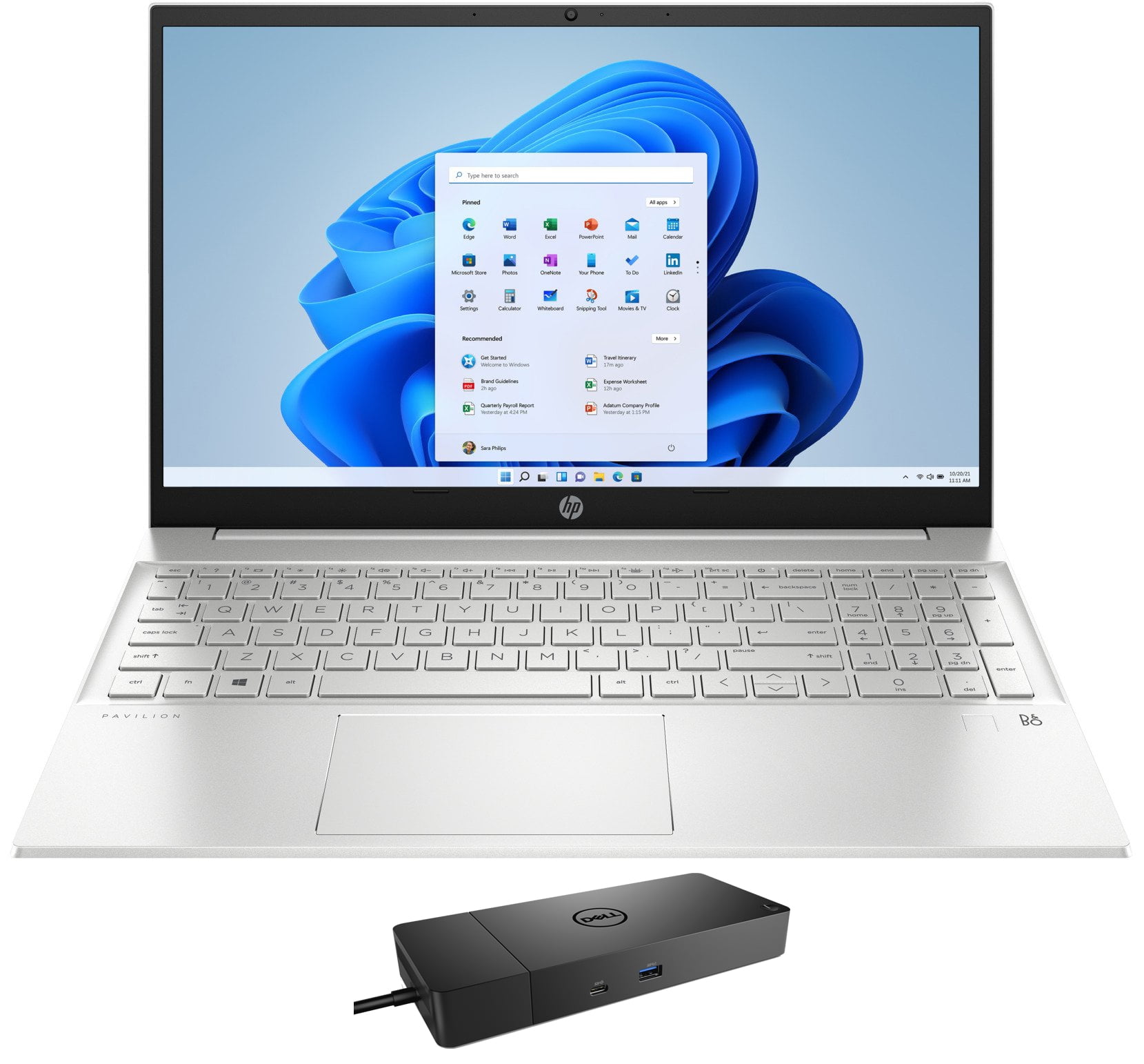 HP Pavilion 15t-eg300 Home/Business Laptop (Intel i7-1355U 10-Core, 15 ...