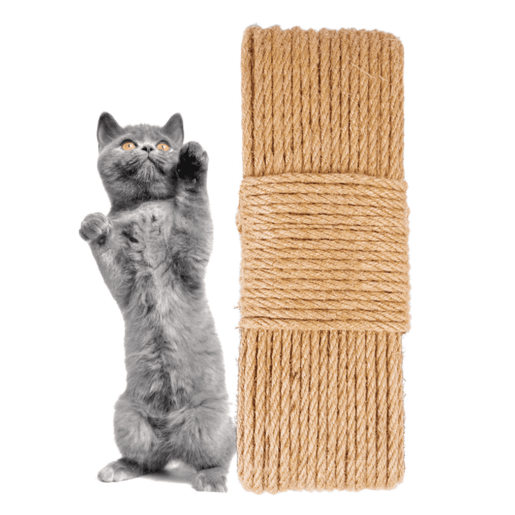 10m cat scratching board sisal rope diameter 4mm protective cat sanding ...