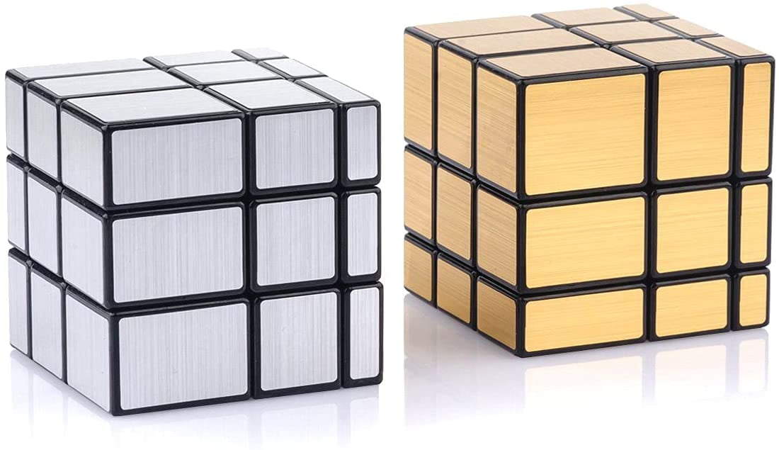 D-FantiX Shengshou Mirror Cube Set, Mirror Blocks 3x3x3 Mirror Speed ...