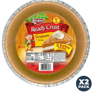 Keebler Ready Crust 9 Inch Shortbread Pie Crust, 6 oz - Walmart.com
