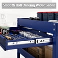 3 Tray Rolling Tool Cart with Drawers, 400 LBS Capacity Mechanic Tool ...