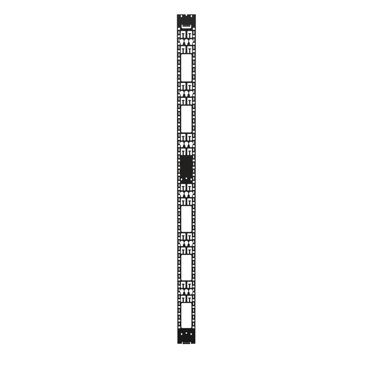 NavePoint 35U Vertical Cable Management Rail, Rack Mount, 0.26 x 3.5 x ...