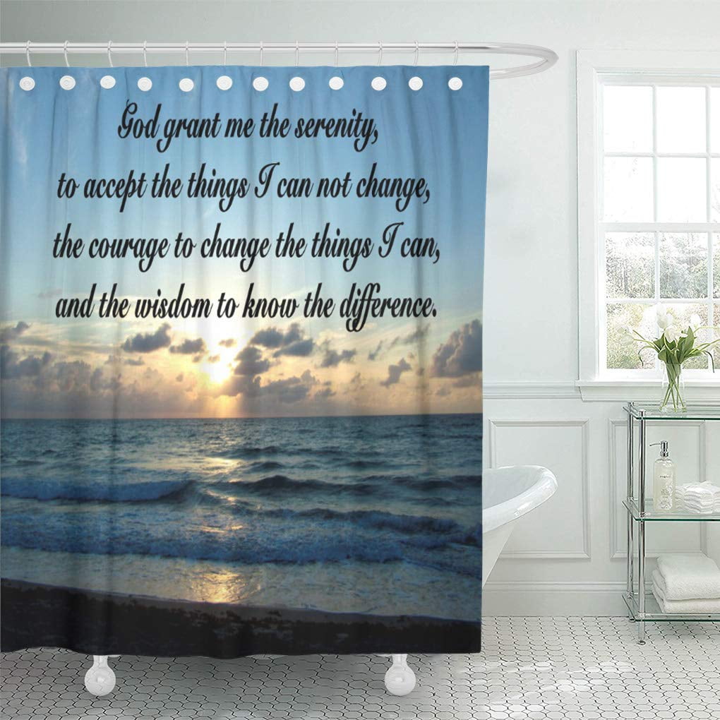 Libin God Beautiful Serenity Prayer Ocean Grant The Recovery Let Shower ...