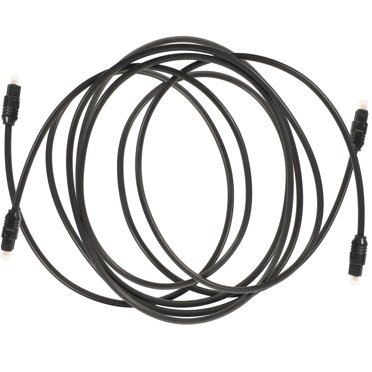 Skywalker 3ft Digital Audio/Video Optical Toslink Cable (Clear ...