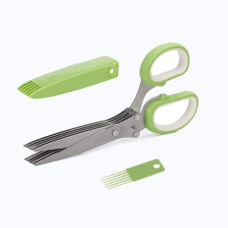 Scissors Set - Multipurpose Cutting Shears With 5 Stainless Steel ...