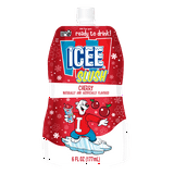 (12 pack) Icee Slush Cherry Freeze & Squeeze Drink Pouch, 6 fl oz ...