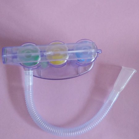 Middle-Aged And Elderly Lung Function Exercise Spirometry Breathing ...