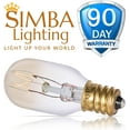 Simba Lighting Small Screw Type T6.5 25W Mini Tube Replacement Bulb ...