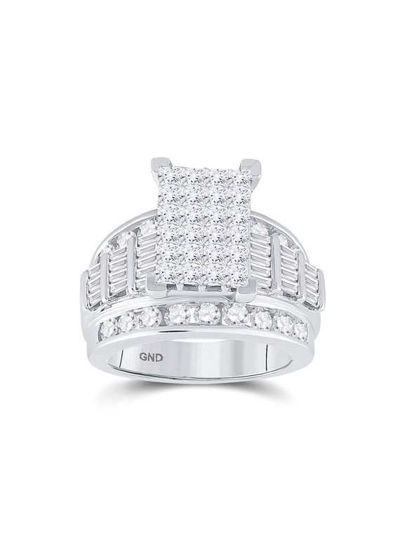 Invisible Setting Engagement Rings