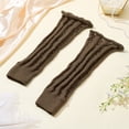 Acrylic Fibers Cover Leg Guards Costume Accessories Coffee 430x150x28mm ...