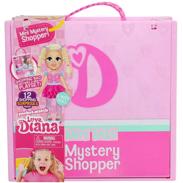 Love Diana Mini Mall Mystery Shopper Doll And Playset