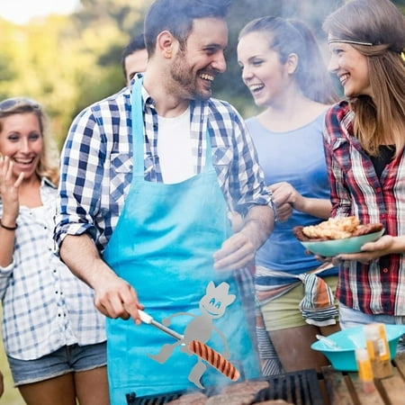 Hot Dog Cooker Stainless Steel Women Men Barbecue Shaped Skewer Stick ...